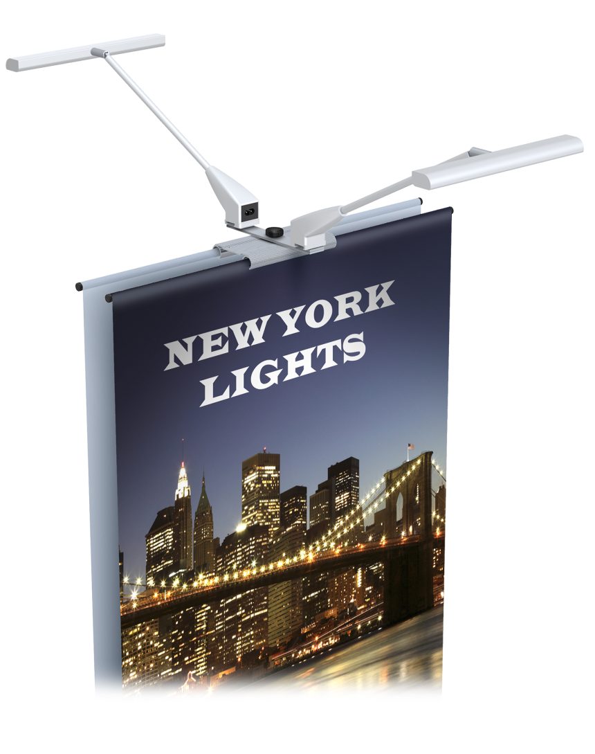 Cascade LED Lights - Banner Stand Lights