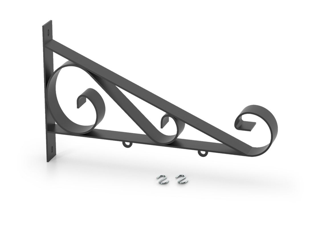 SignPost Scroll Brackets - Display Stop