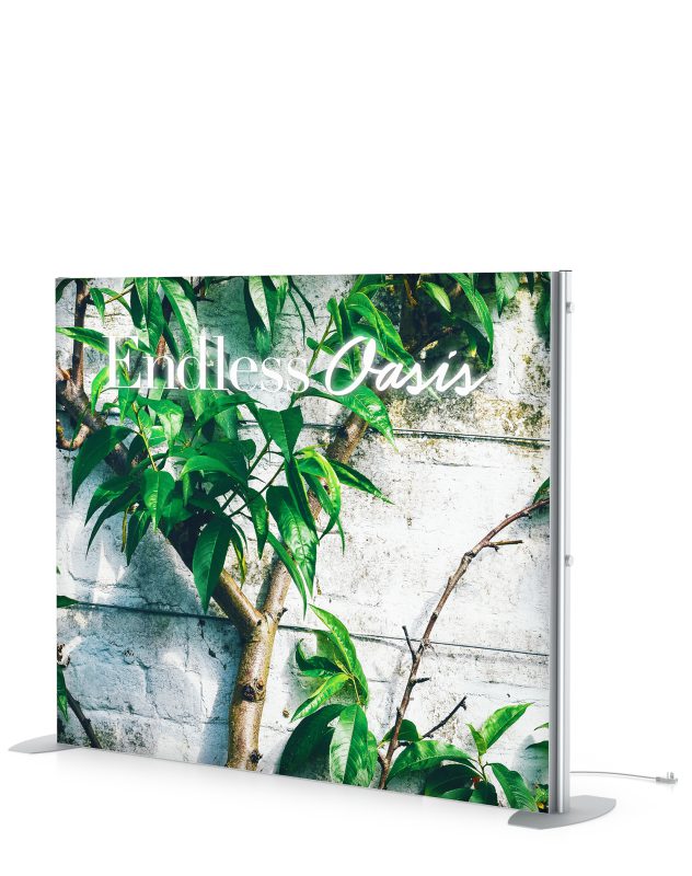 Charisma SEG/LED Light Box Elevated Stands - Display Stop