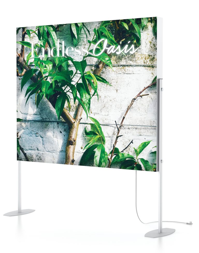 Charisma SEG/LED Light Box Elevated Stands - Display Stop
