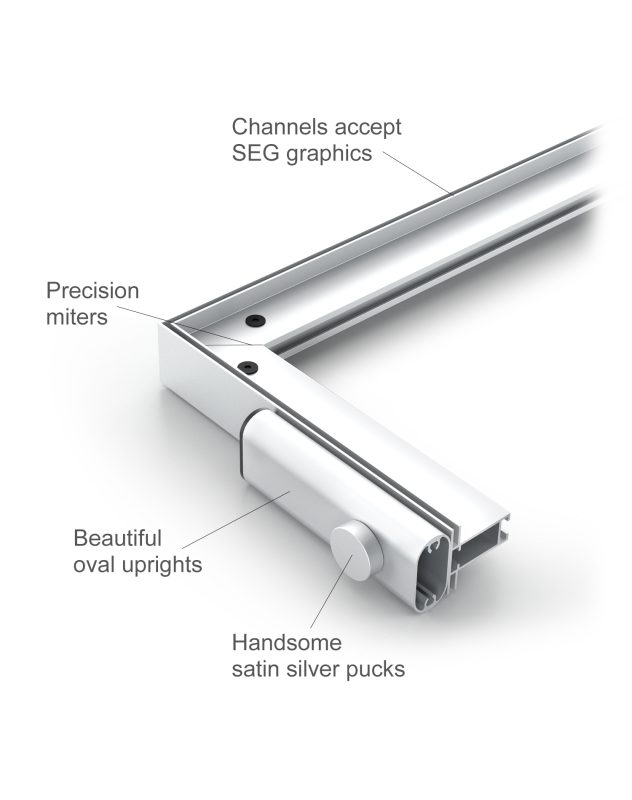 Charisma SEG Elevated Stands - Display Stop