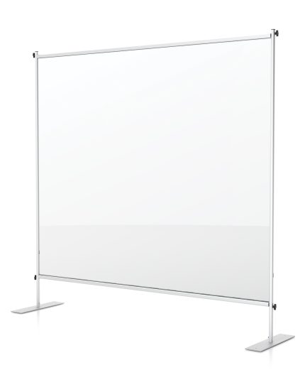 Clear Room Partitions - Display Stop