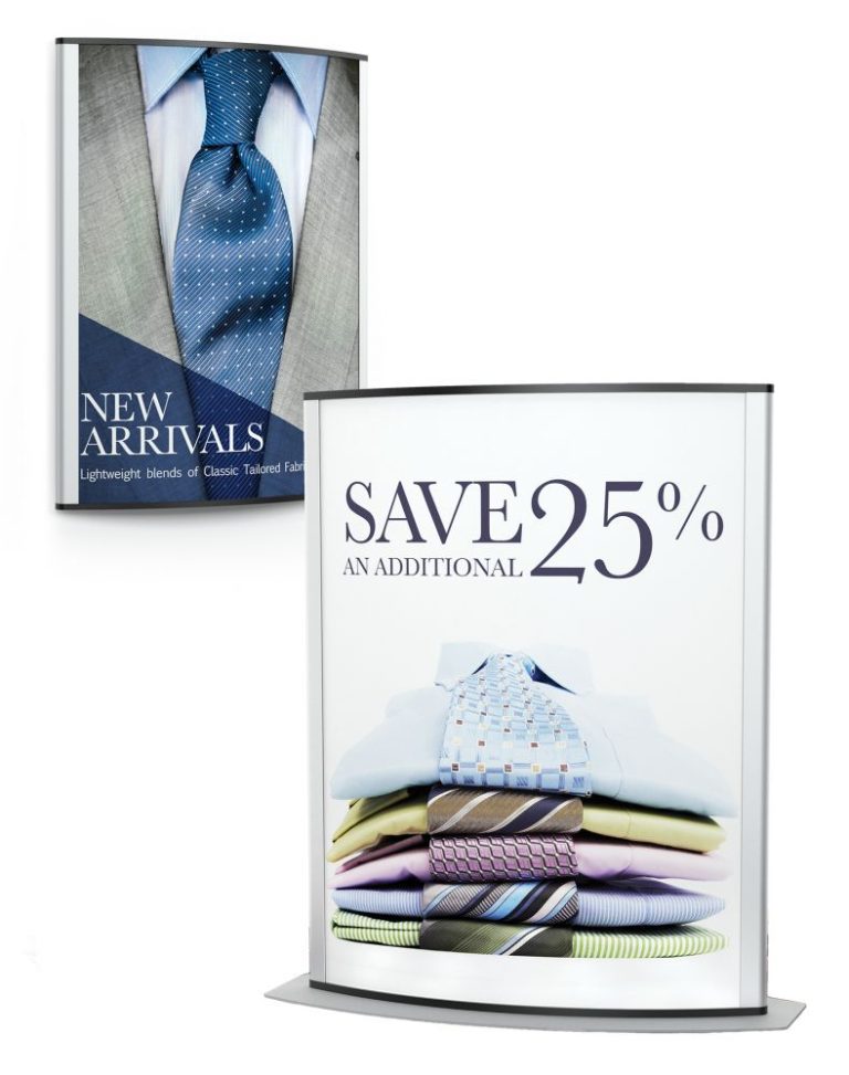 Convex Sign Holders - Sign Stand - Sign Holder Stand