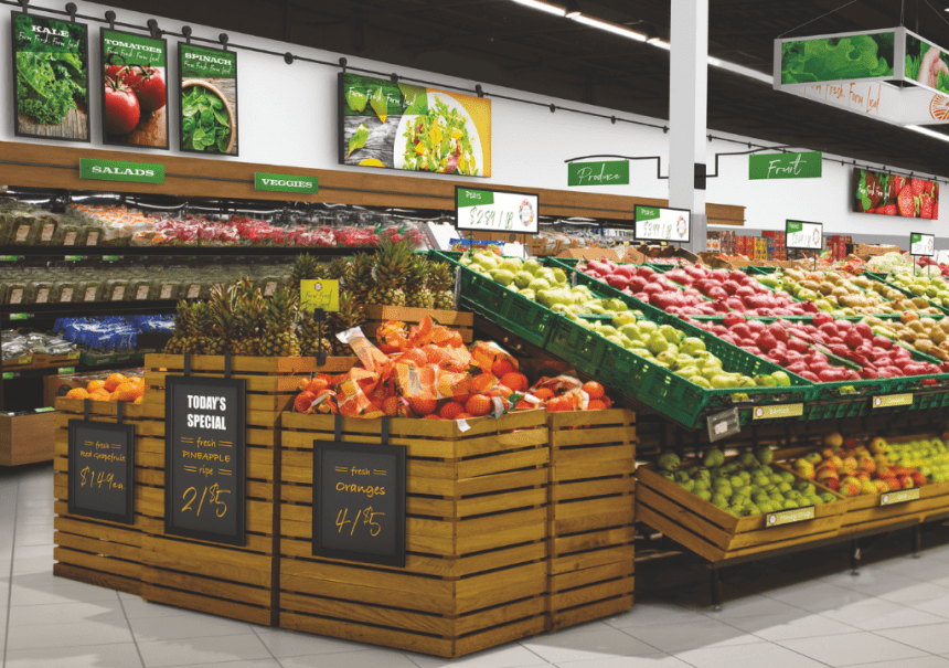 How to Wow Customers with Grocery Store Displays and Signs