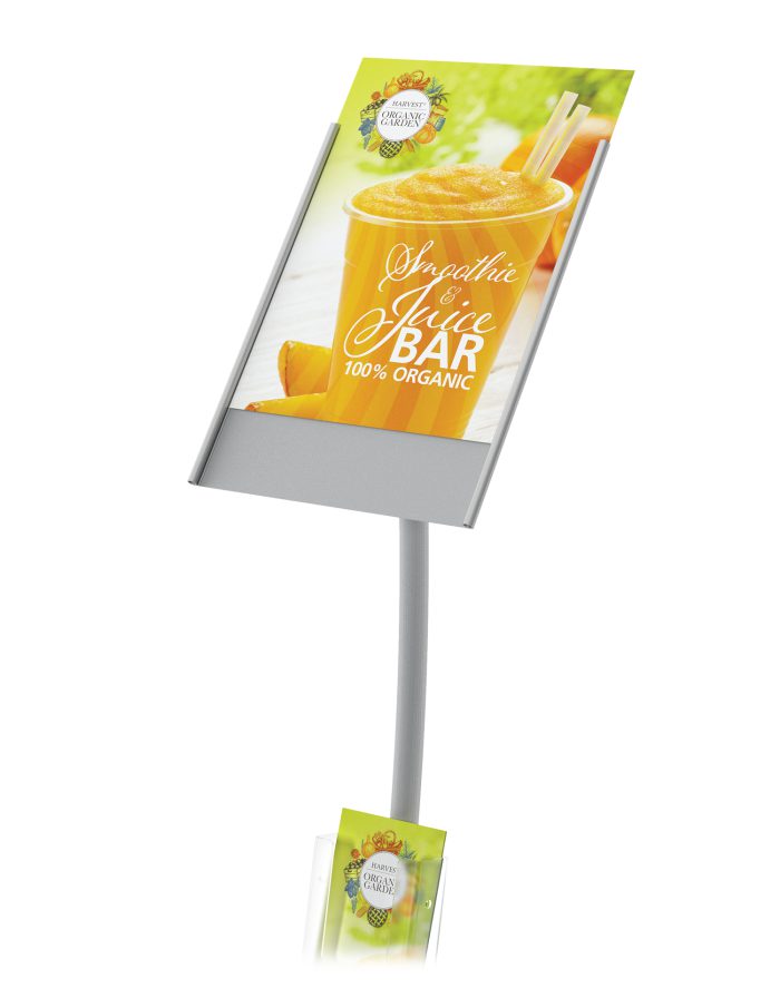 Eclipse Pedestal SignFrames - Floor Stand Sign Holder