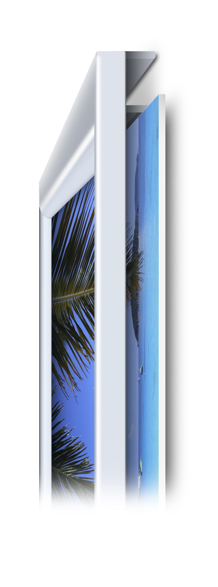 Silhouette Aluminum Trim Frames - Display Stop