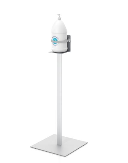 Hand Sanitizer Manual Pump Dispenser Stands & Mounts