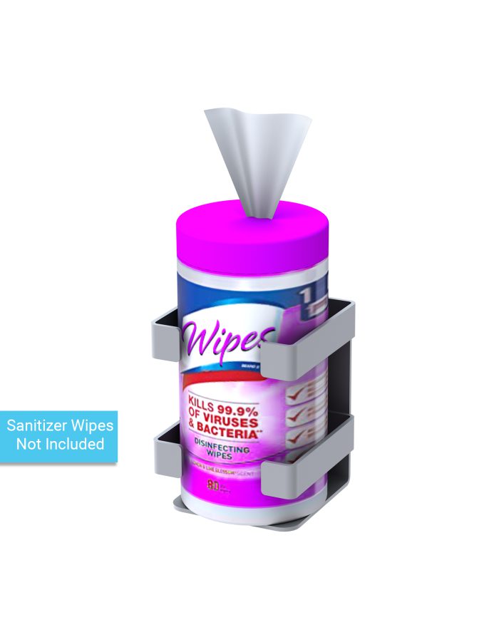Wipe Dispenser Floor Sign Stand and Wall Mounts - Display Stop