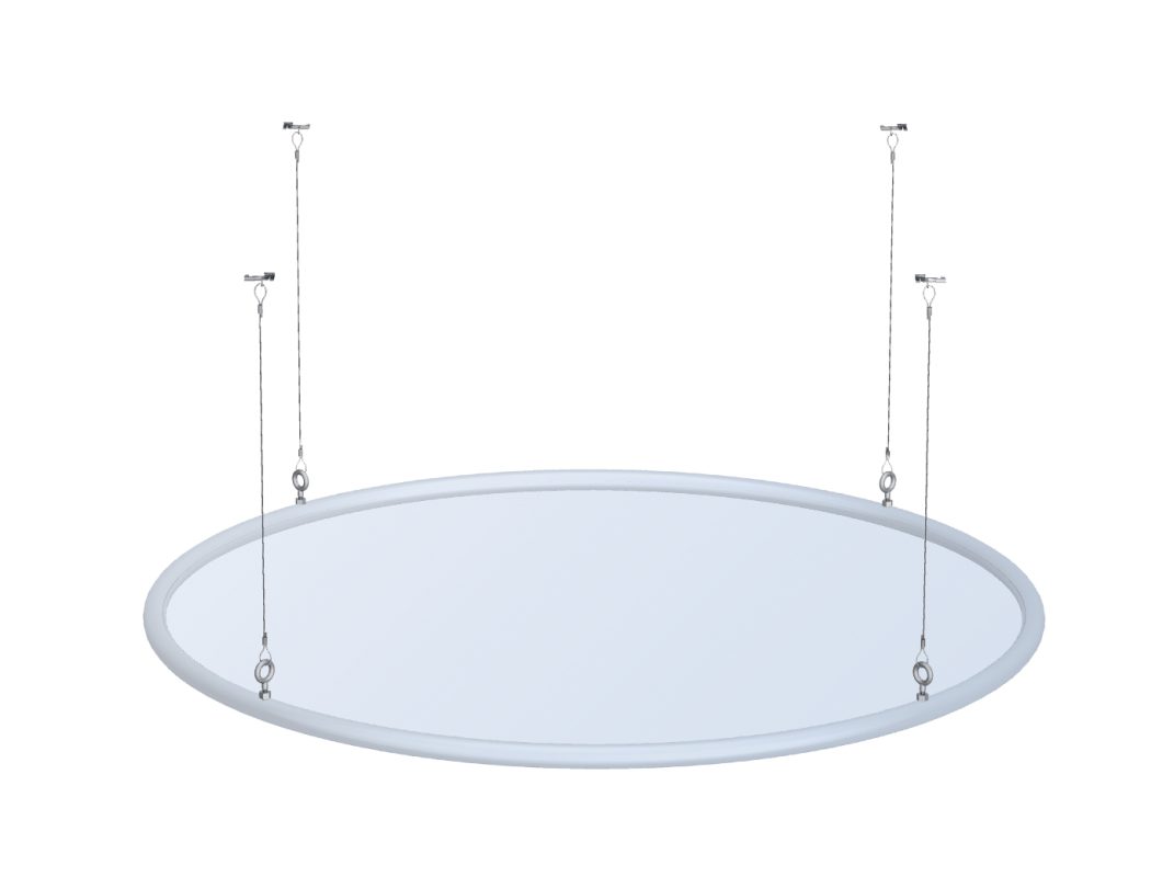 Circle Moons - Hanging Banner Sign Display- Hanging Displays