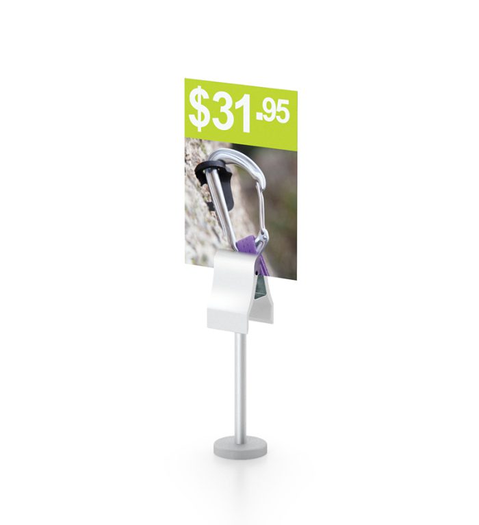 Mini Visual Merchandising Clamps - Display Stop