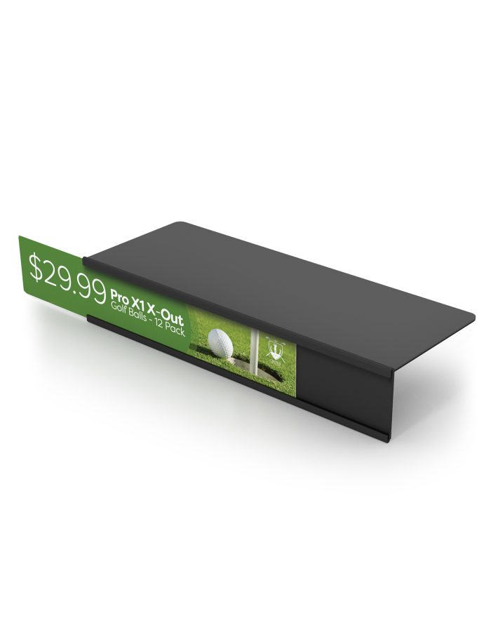 Metal Shelf Talkers - Display Stop