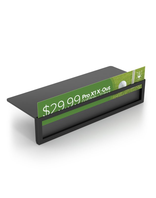 Metal Shelf Talkers - Display Stop