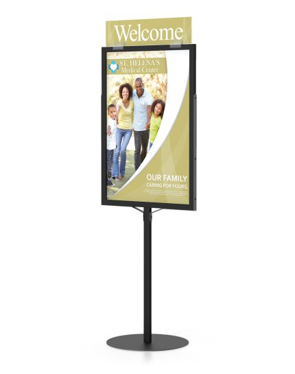 Monster Pedestal SignFrames - Display Stop