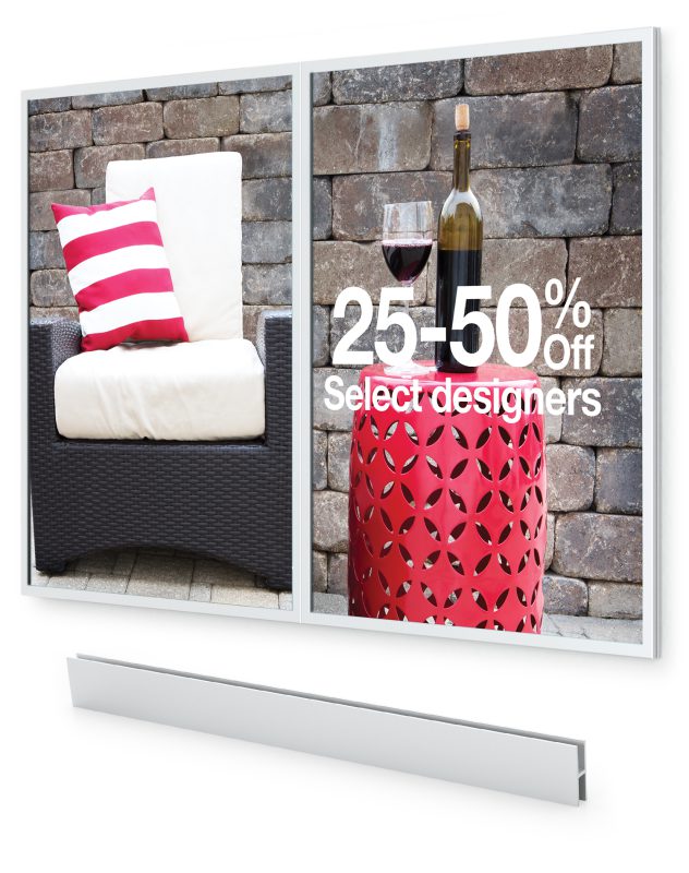 Perfex Hanging SignFrames - Display Stop