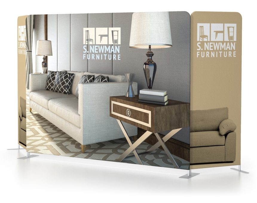 Scenic Fabric Walls - Display Stop