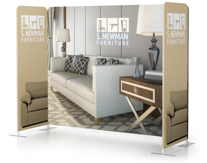 Scenic Fabric Walls - Display Stop