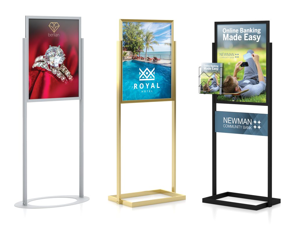 Poster Sign Holders - Sign Holder - Sign Stands