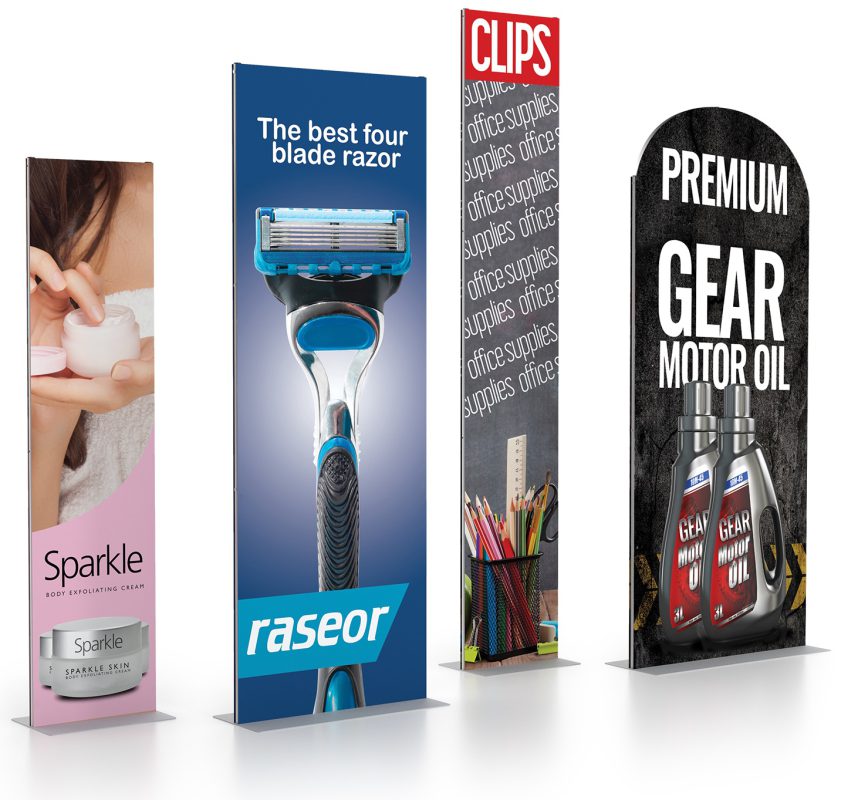 Simple Standees Square Tubing - Standee Display