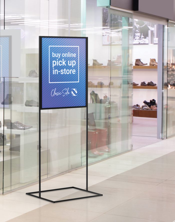 Blade Poster Signholder - Display Stop