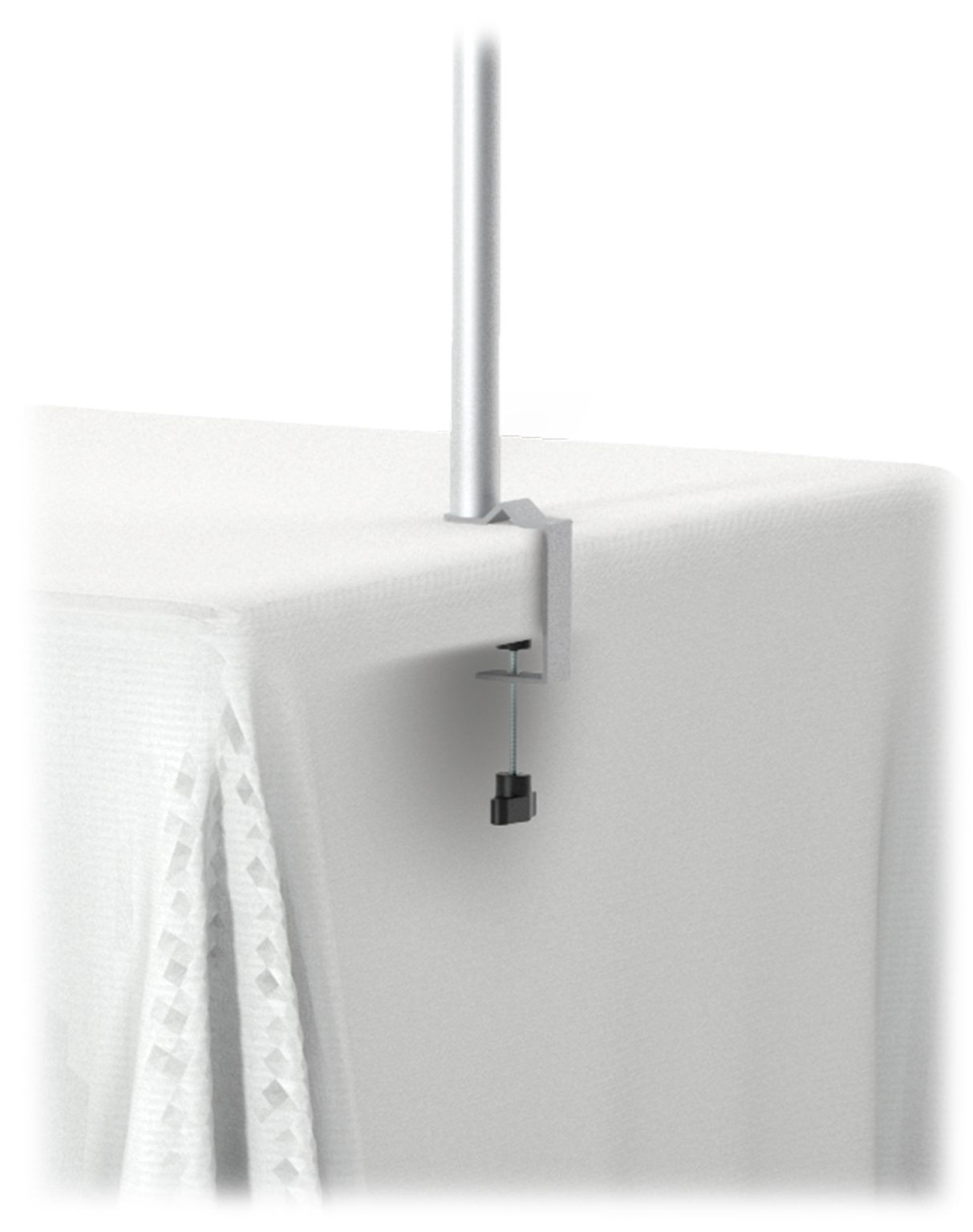 Telescopic Clamp-On Table Header Kit - Display Stop