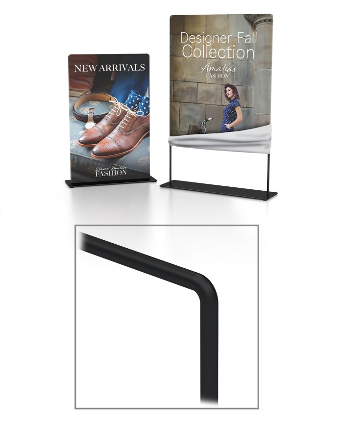 Wireform Fabric Pillowcase Stands - Countertop Graphic Stand
