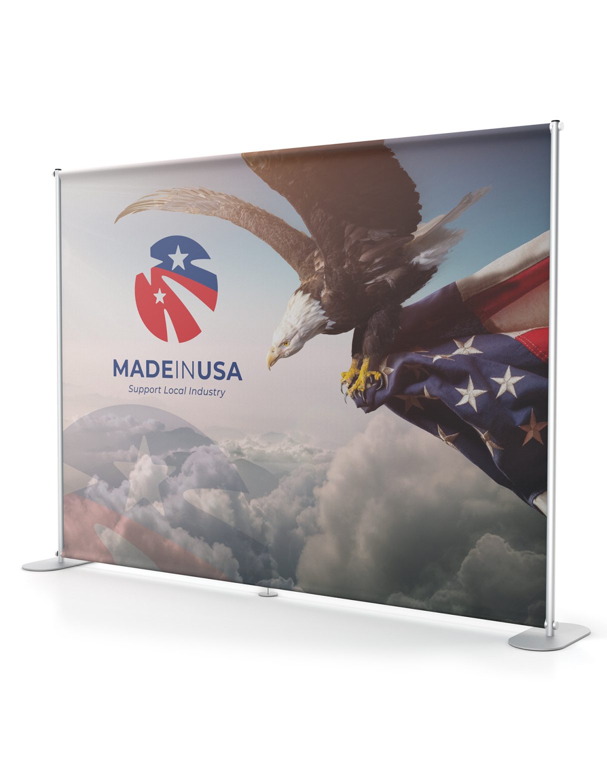 American Eagle Banner Stand - Display Stop