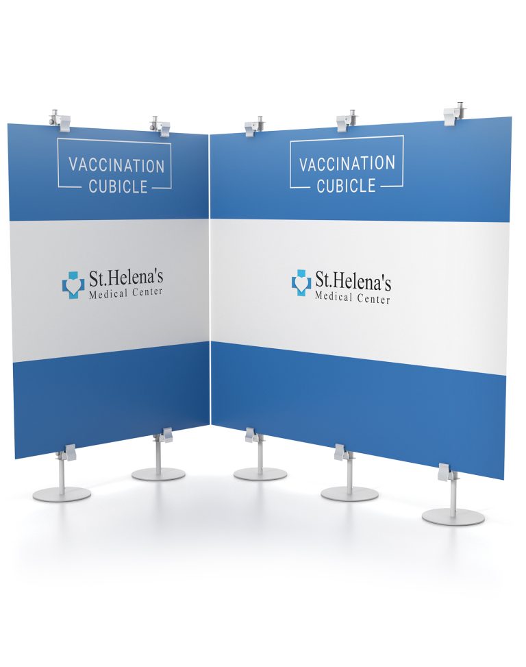 Contemporary Clamp Stands - Rigid Graphic Stand