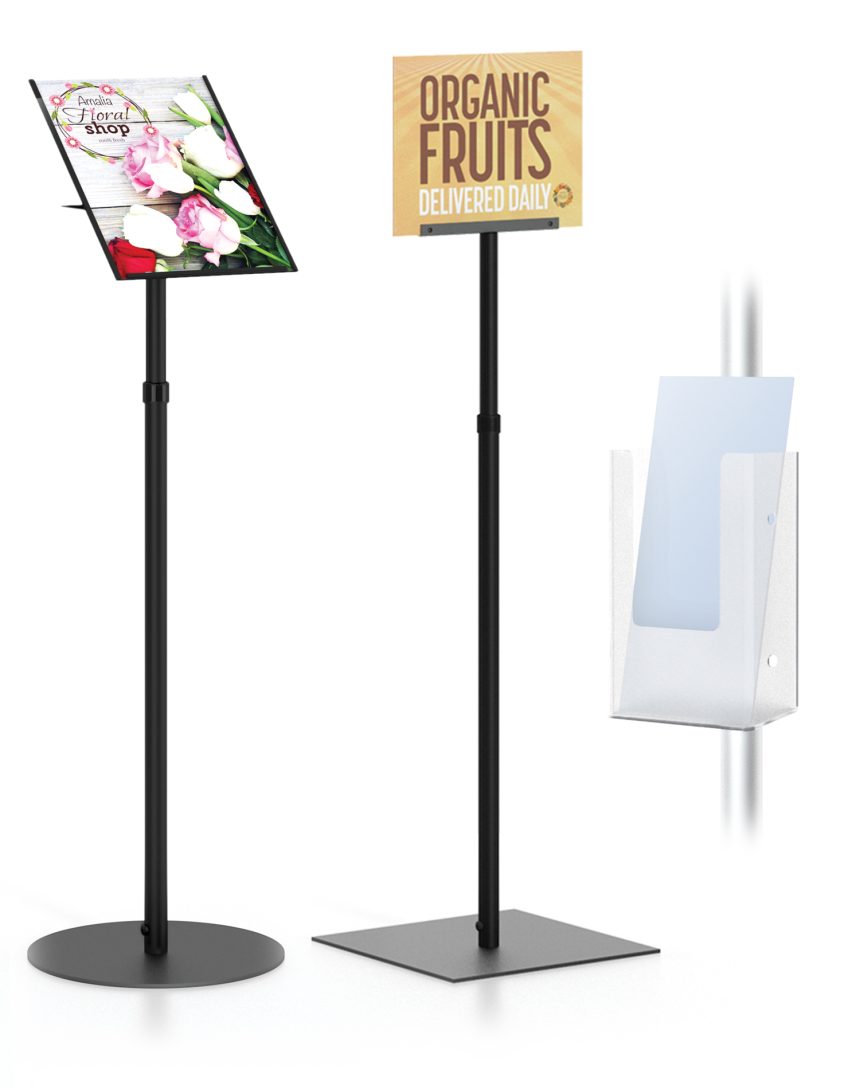 Pallet/Info Stands - Display Stop