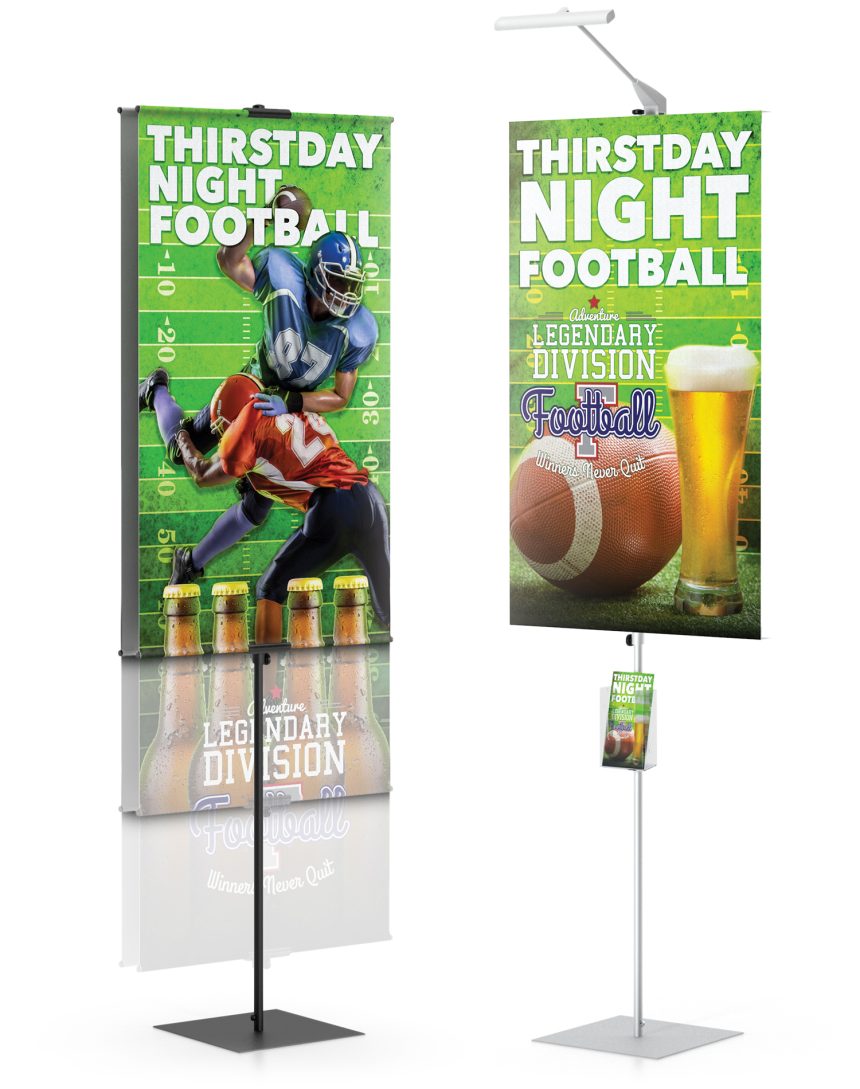 Promo Banner Stand - Banner Stands - Stand Up Banner