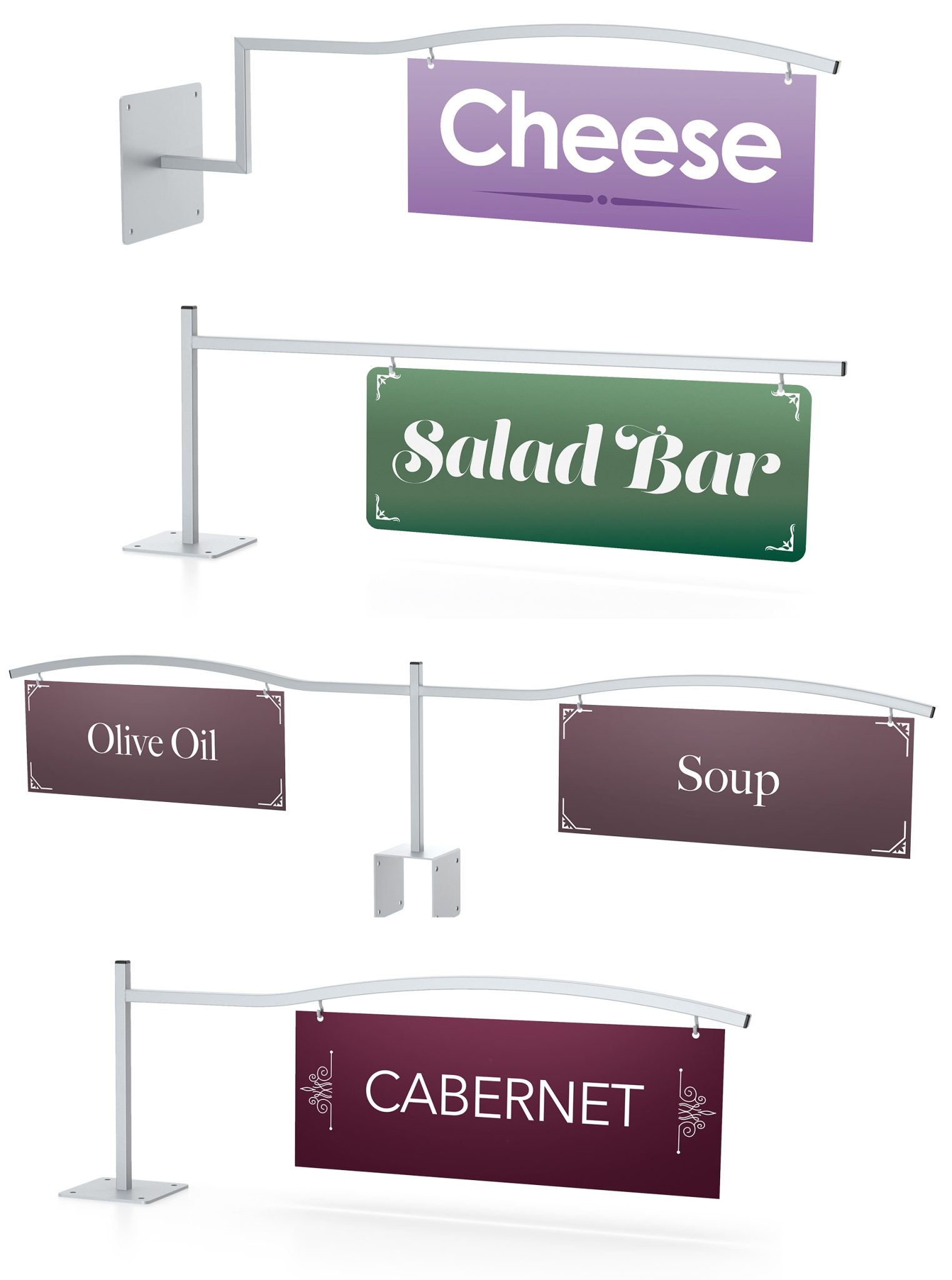 Stellar Aisle Markers - Custom Aisle Markers