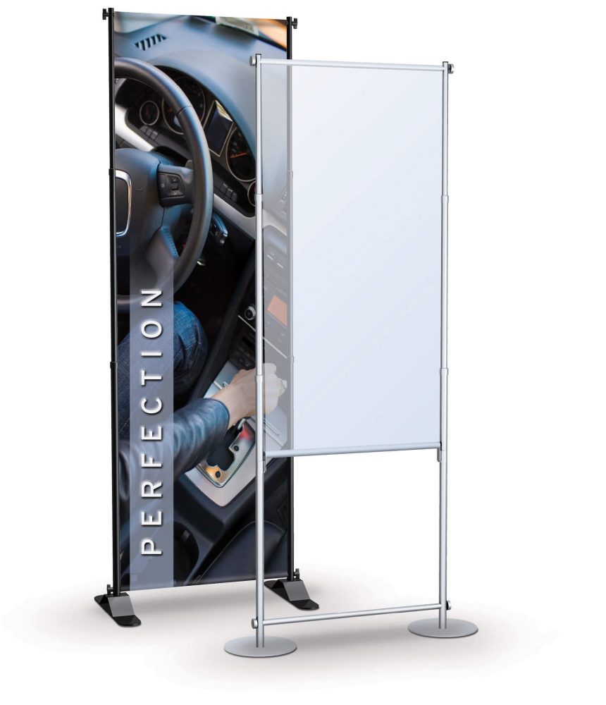 Classic Fixed Width Banner Stand - Single or Double Sided
