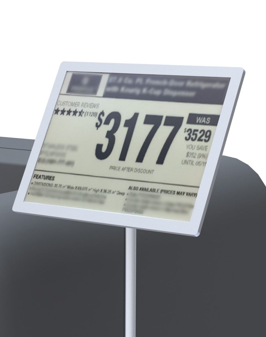 Electronic Price Tag Stands- Innovative Displays
